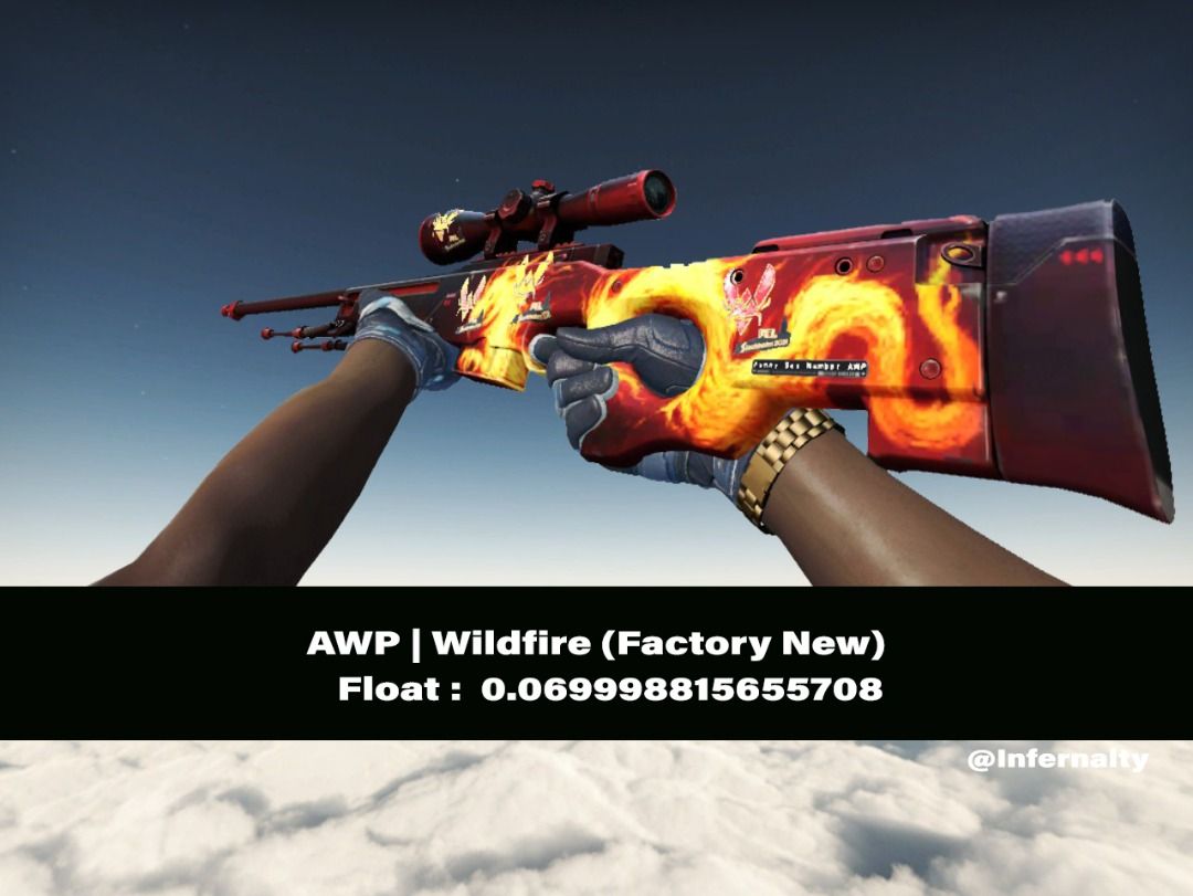 AWP Wildfire FN CSGO SKINS KNIVES, Video Gaming, Gaming Accessories, In ...