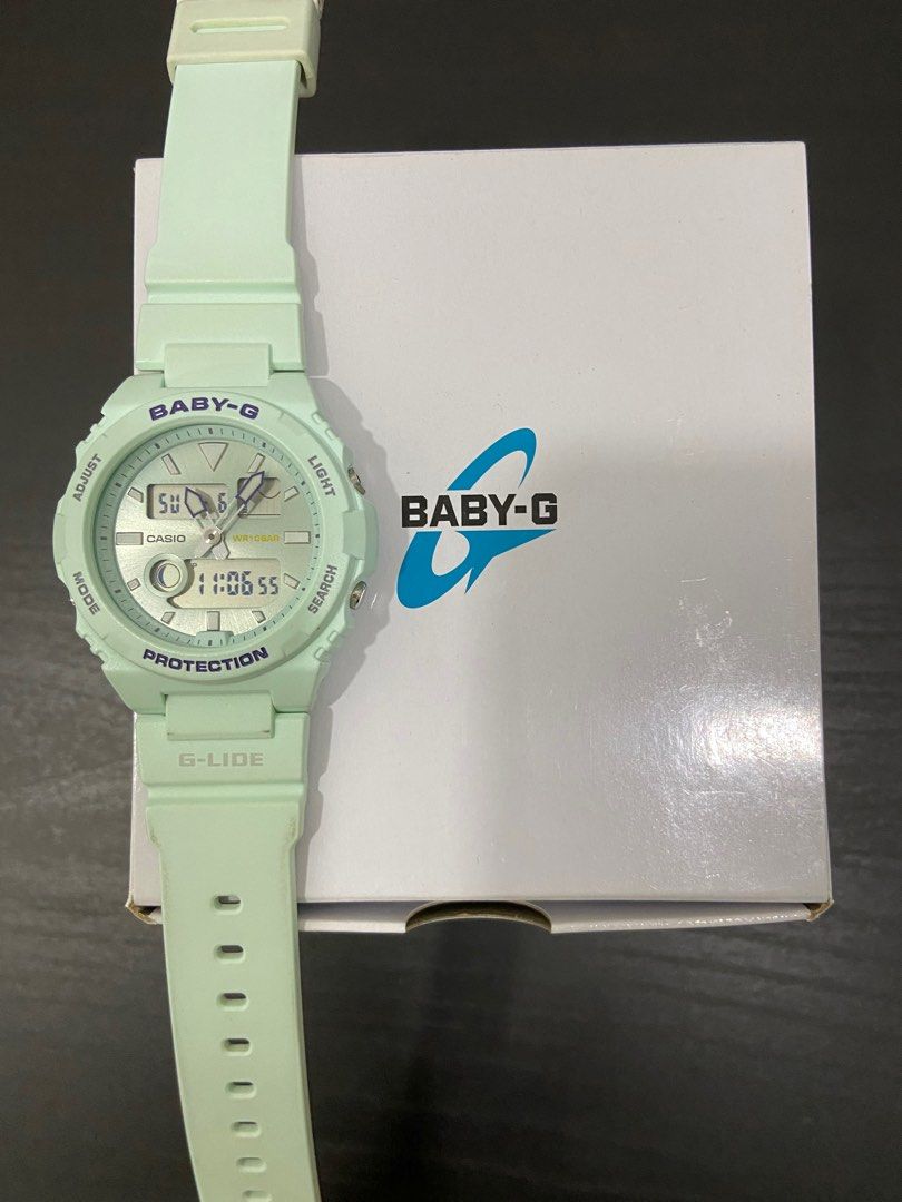 BabyG Pastel Green, Women's Fashion, Watches & Accessories, Watches on ...