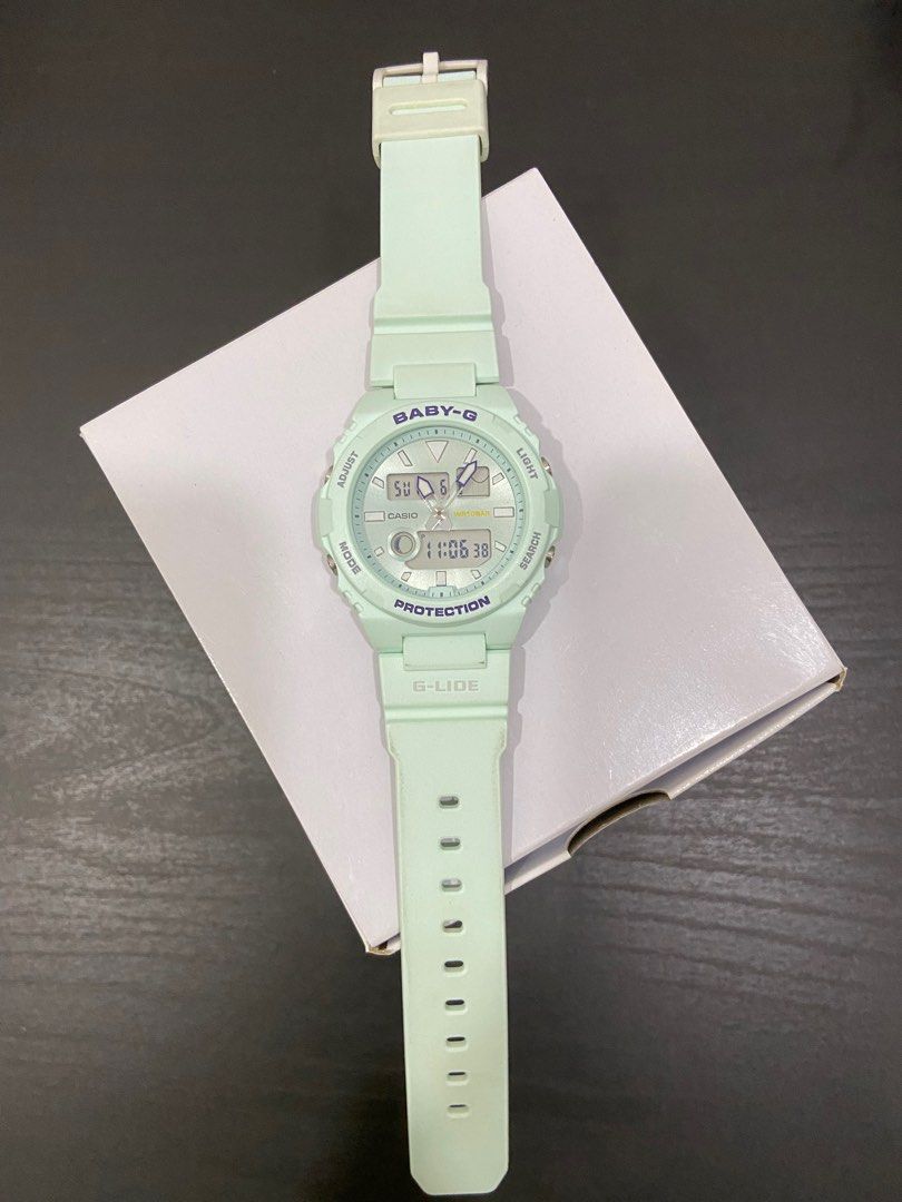 BabyG Pastel Green, Women's Fashion, Watches & Accessories, Watches on ...