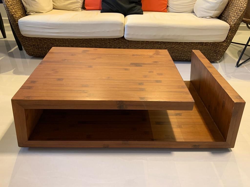 Balinese Bamboo Coffee Table, Furniture & Home Living, Furniture ...