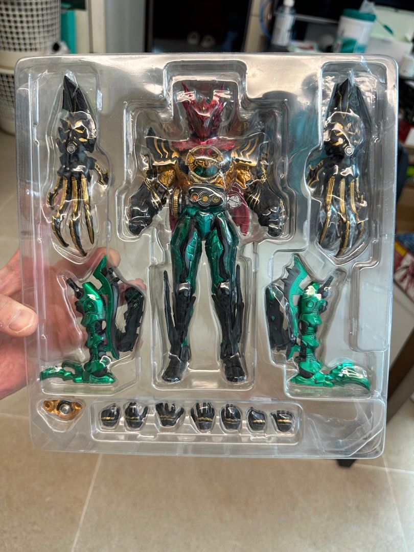 Bandai 魂限 幪面超人 OOO SIC Super Tatoba 超級 鷹獅蝗 （留意描述）拉打, 興趣及遊戲, 玩具 & 遊戲類 ...