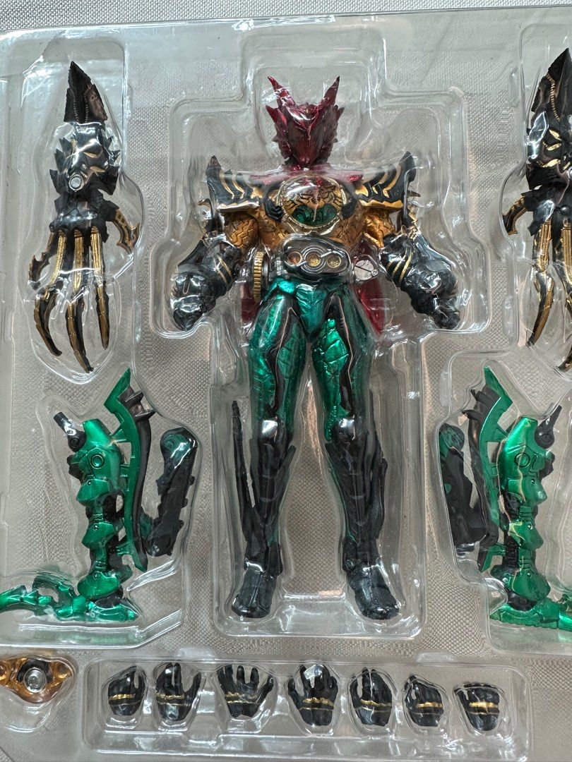 Bandai 魂限 幪面超人 OOO SIC Super Tatoba 超級 鷹獅蝗 （留意描述）拉打, 興趣及遊戲, 玩具 & 遊戲類 ...