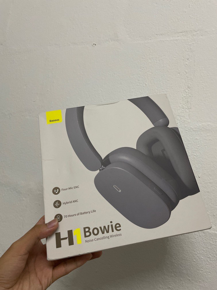 baseus bowies h1, Audio, Headphones & Headsets on Carousell