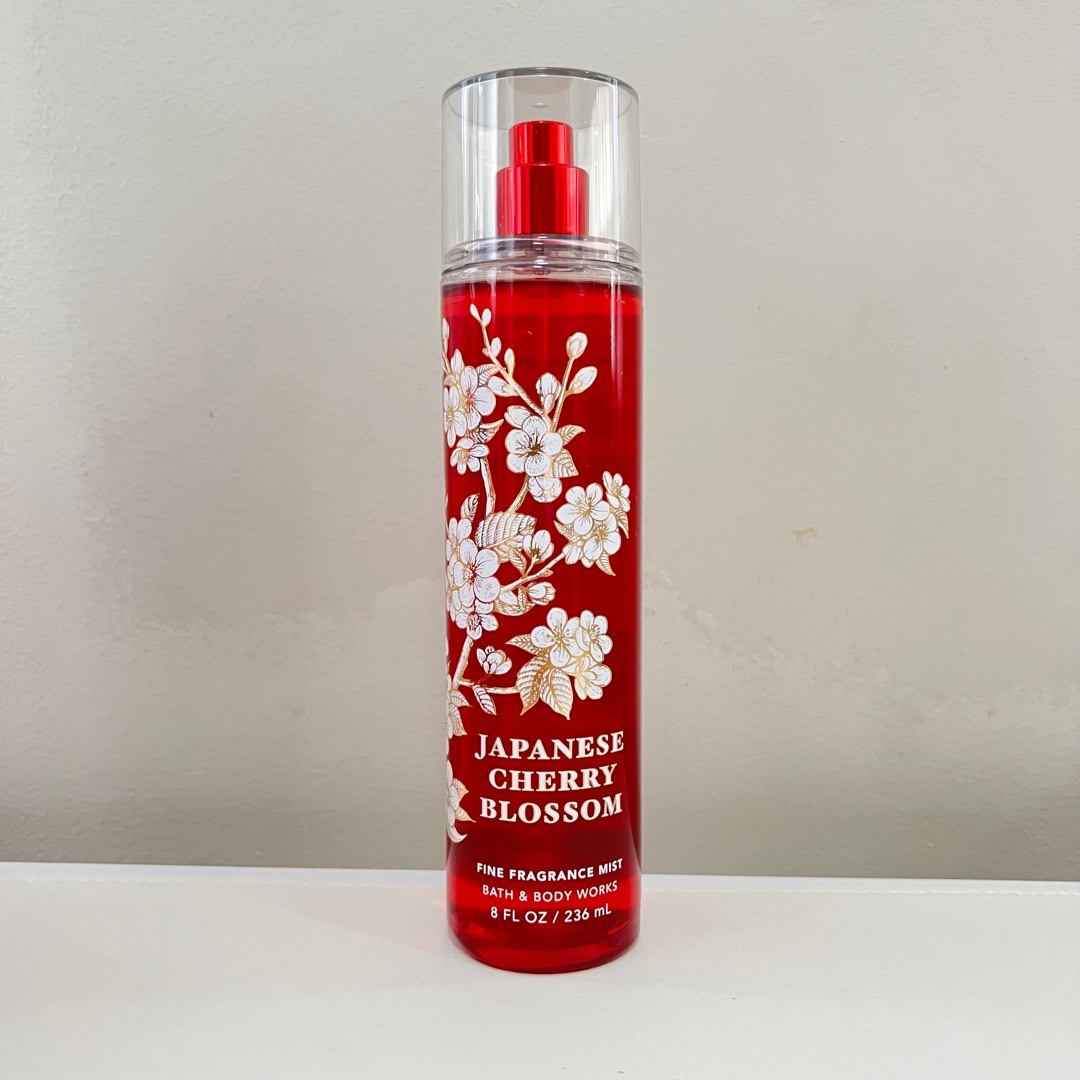 BBW Japanese Cherry Blossom Fine Fragrance Mist, Beauty & Personal Care ...