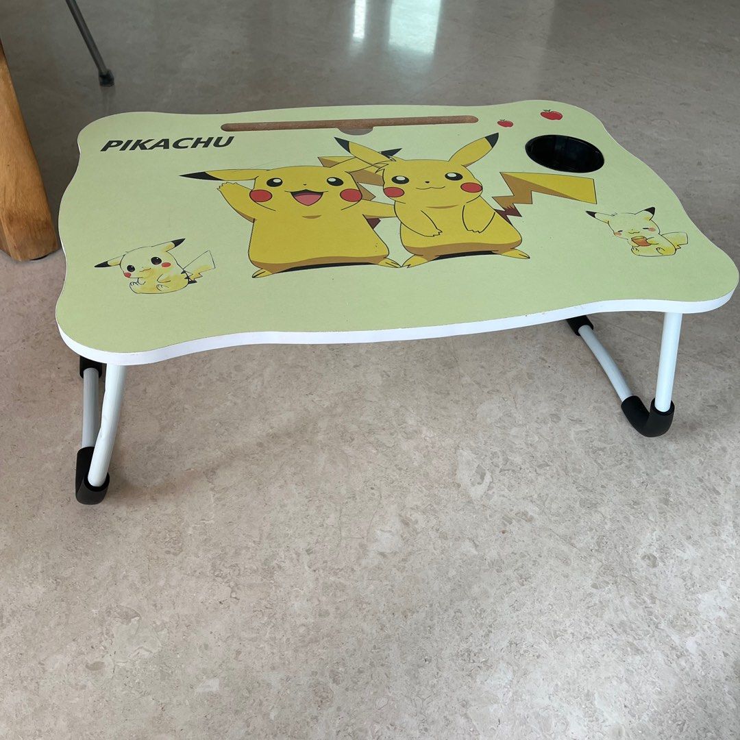 Bed table Pokémon foldable, Furniture & Home Living, Furniture, Tables ...