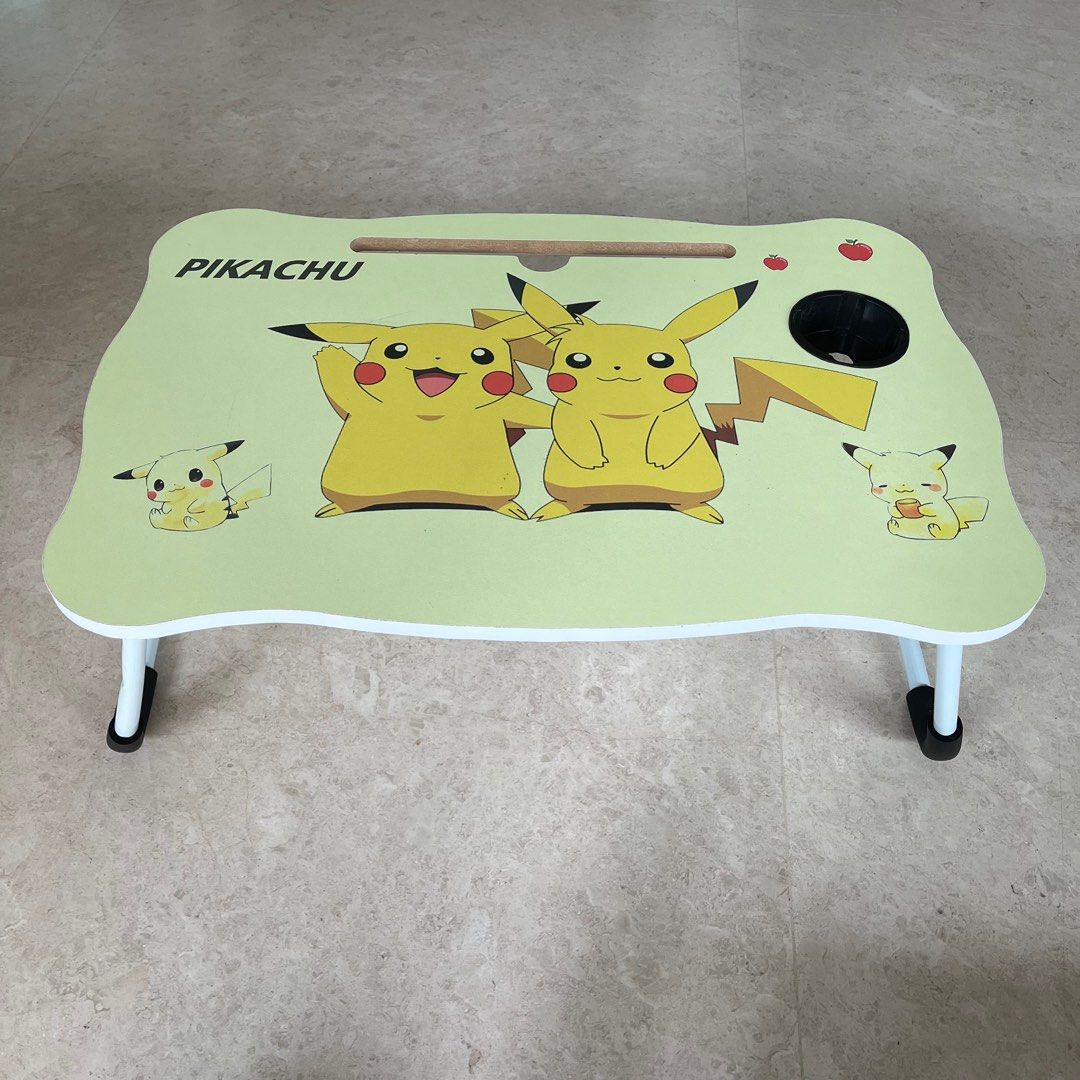 Bed table Pokémon foldable, Furniture & Home Living, Furniture, Tables ...