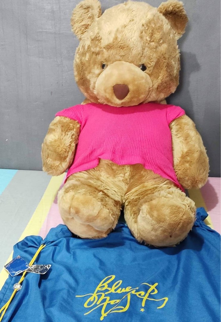 3ft Blue Magic Teddy Bear, Hobbies & Toys, Toys & Games on Carousell
