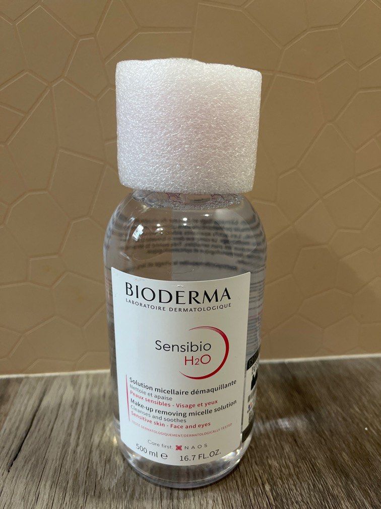 Bioderma Sensibio H2O Make-up Removing Michelle solution 500ml, Beauty ...