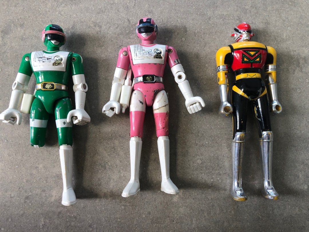 Bioman Popy and machineman, Hobbies & Toys, Toys & Games on Carousell