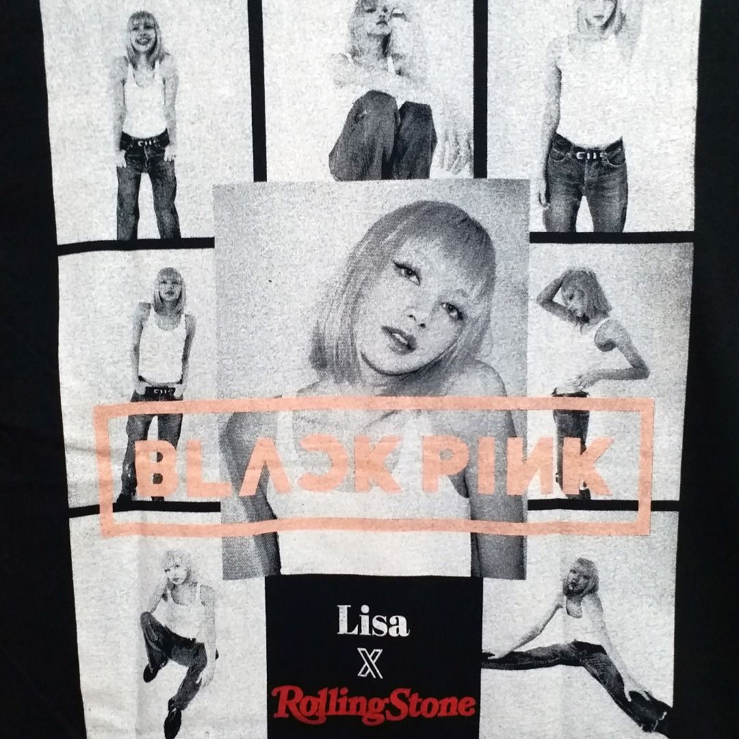 Blackpink T-Shirts, LISA Rolling Stone, Blackpink Lisa T-Shirts, Kpop ...