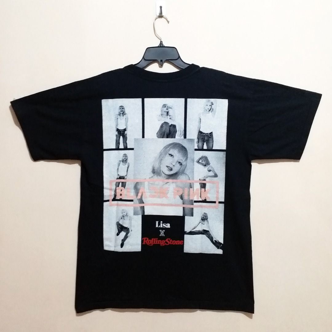 Blackpink T-Shirts, LISA Rolling Stone, Blackpink Lisa T-Shirts, Kpop ...