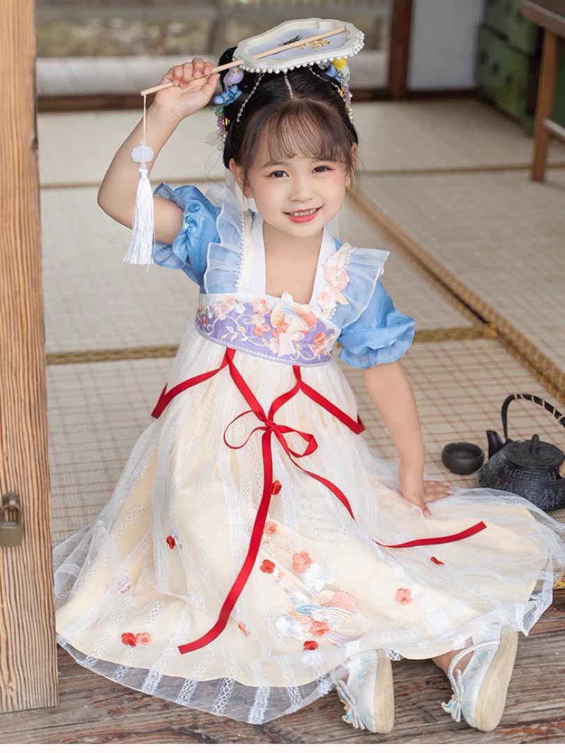 BN Traditional Chinese Han Fu (110cm) 4Y, Babies & Kids, Babies & Kids ...