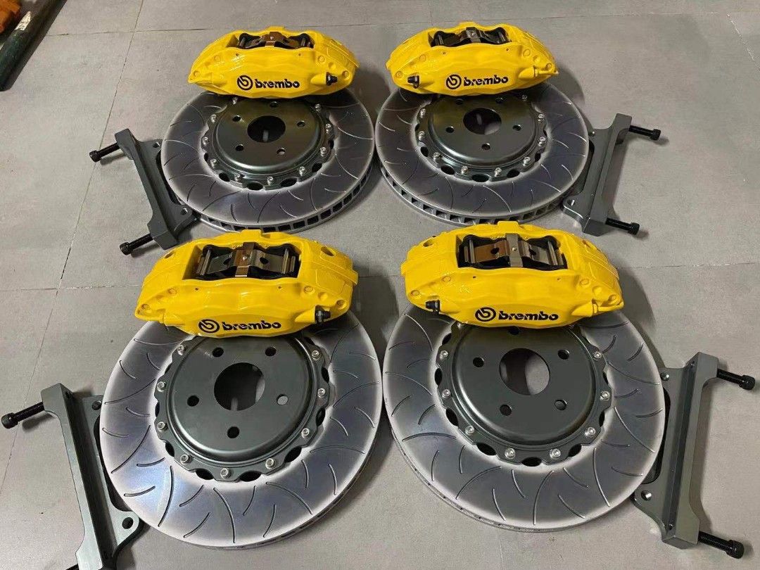 Brembo F50 4 Pot Brake Titanium Disc 330mm 355mm Audi Volkswagen BMW ...