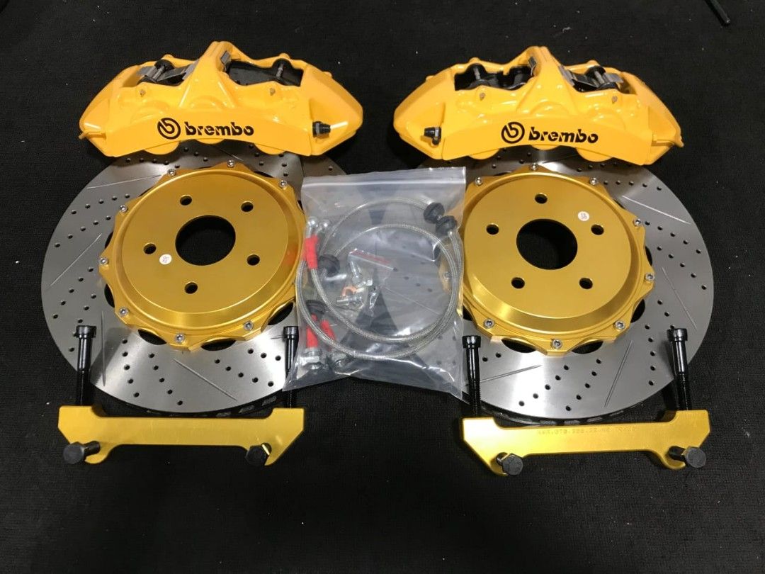 BREMBO GT6 BRAKE CALIPER TOYOTA VELLFIRE AGH30 / HONDA CIVIC FC / VW ...