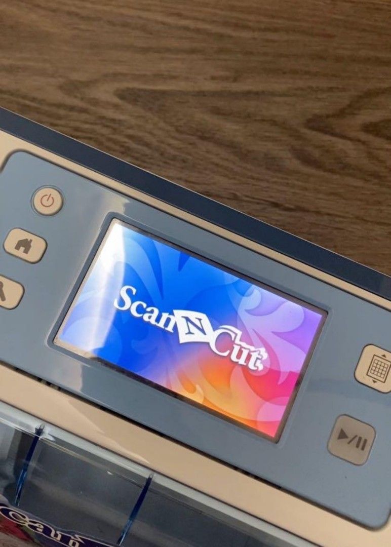 Brother scan n cut machine CM550, Computers & Tech, Printers, Scanners ...