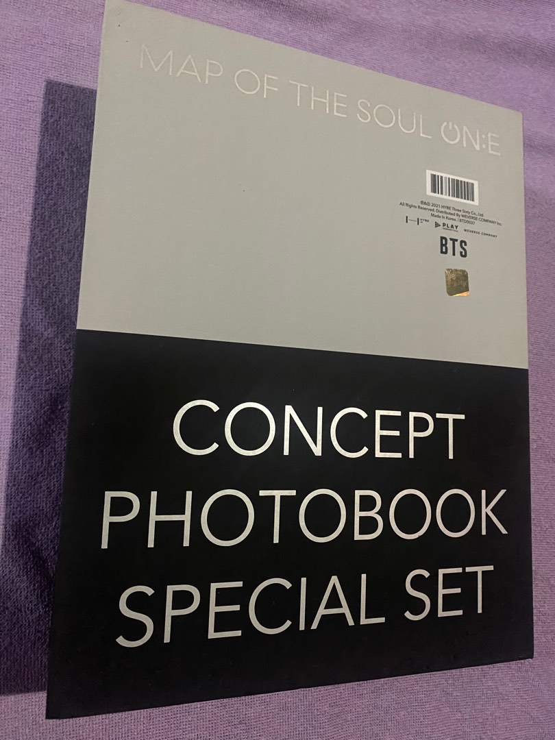 BTS Map of the Soul On:e Concept Photobook Special Set ( Route and Clue), Hobbies & Toys ...