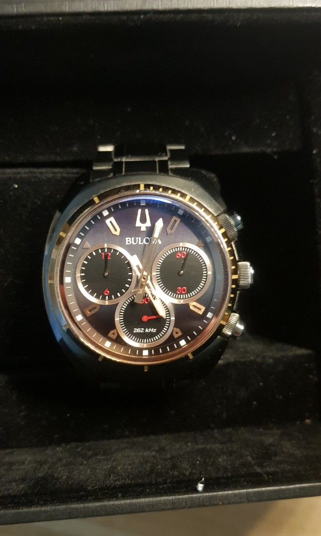Bulova Chronograph Curve Watch 2017 model, Luxury, Watches on Carousell
