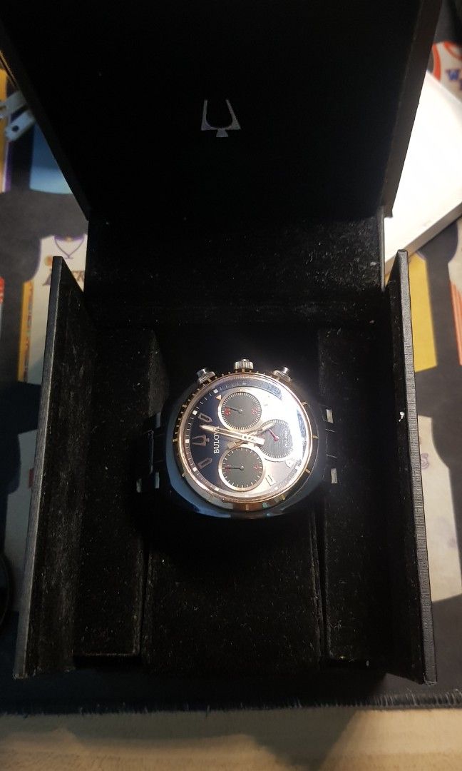 Bulova Chronograph Curve Watch 2017 model, Luxury, Watches on Carousell