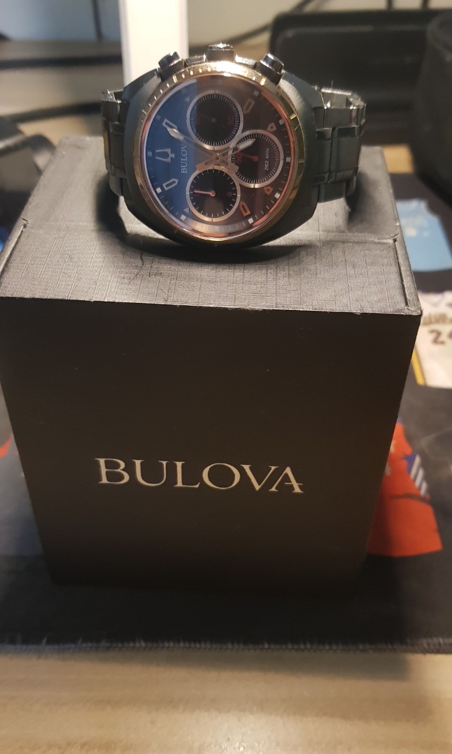 Bulova Chronograph Curve Watch 2017 model, Luxury, Watches on Carousell