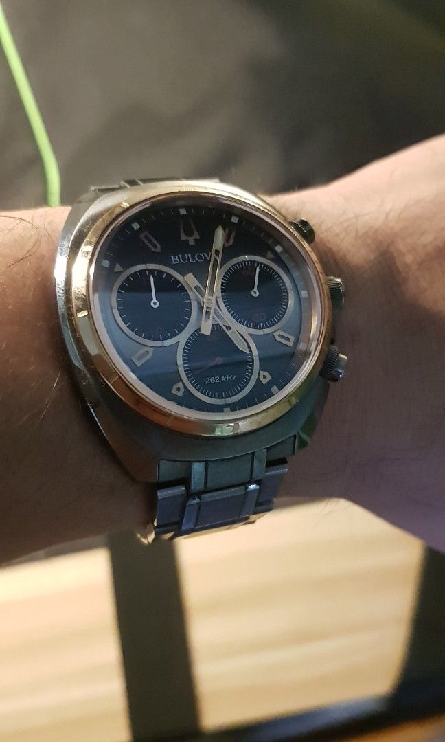 Bulova Chronograph Curve Watch 2017 model, Luxury, Watches on Carousell