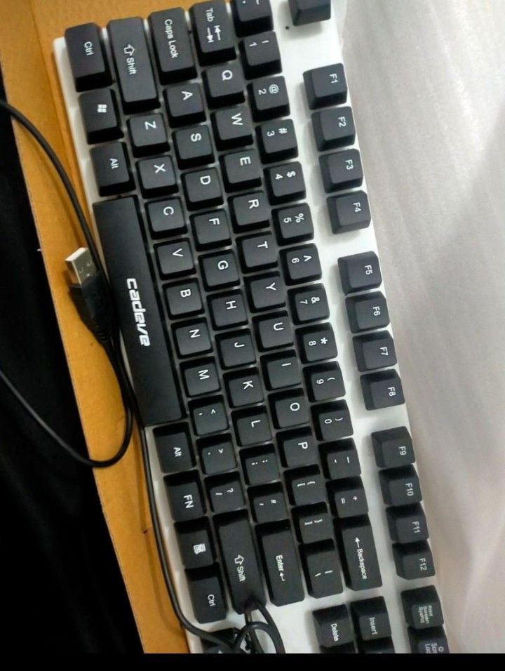 Cadeve Keyboard (RGB) and Mouse, Computers & Tech, Parts & Accessories ...