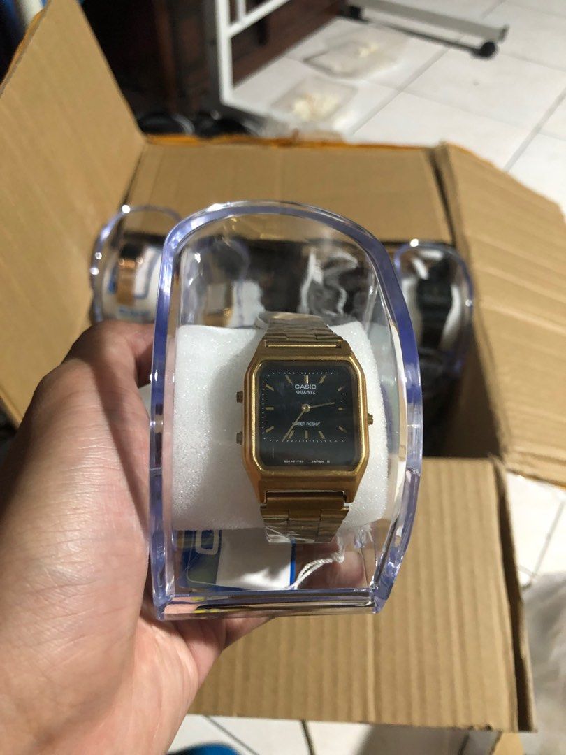 Casio Dual Vintage Time, Men's Fashion, Watches & Accessories, Watches ...