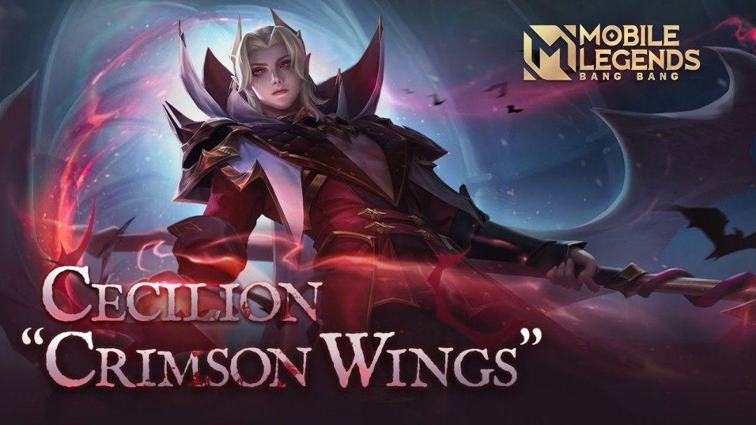 Cecilion Collector skin |CRIMSON WINGS | MOBILE LEGENDS, Video Gaming ...