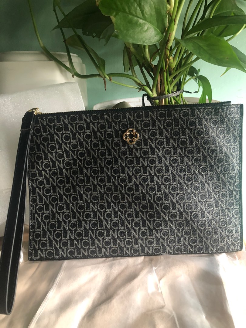 Celine CLN Clutch Envelope Bag, Women's Fashion, Bags & Wallets ...