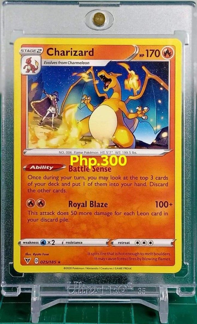 Charizard Pokemon Card, Hobbies & Toys, Memorabilia & Collectibles, Fan Merchandise on Carousell