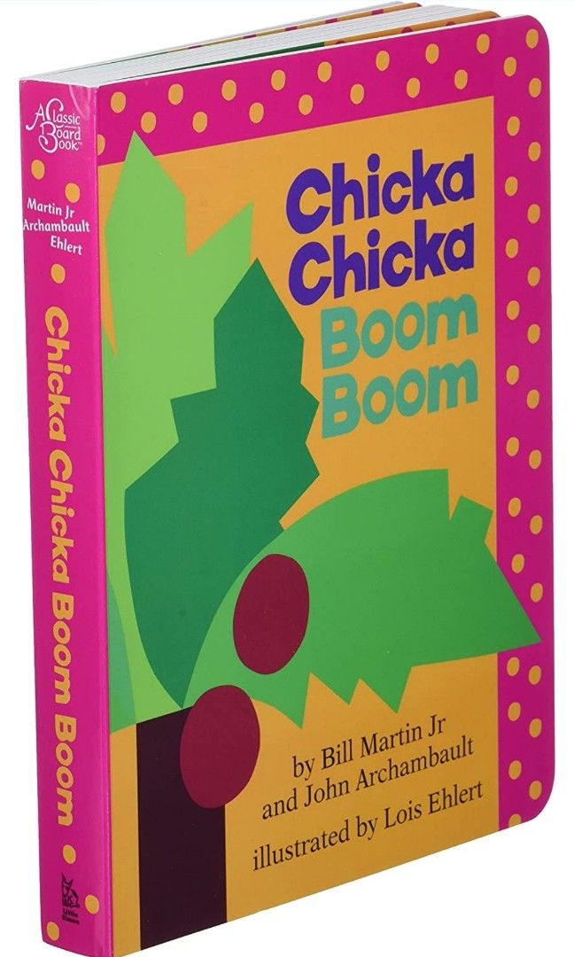 Chicka Chicka Boom Boom Kids Board Book, Hobbies & Toys, Books ...