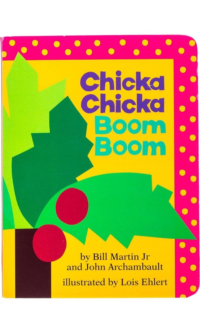 Chicka Chicka Boom Boom Kids Board Book, Hobbies & Toys, Books ...