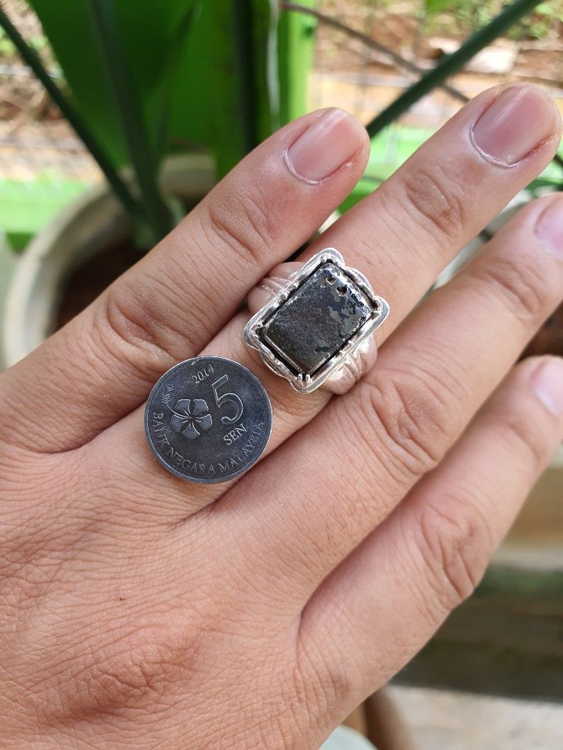 Cincin Besi Tahi Bintang @ Meteor, Men's Fashion, Watches & Accessories ...