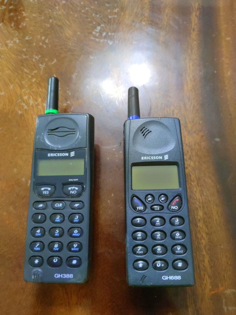 Vintage Ericsson GH388 and GH688, Mobile Phones & Gadgets, Mobile ...