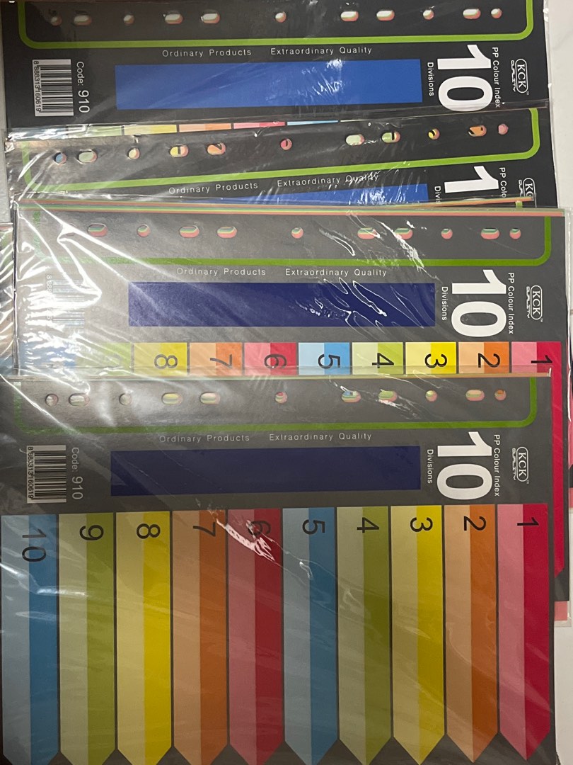 colour index 10 divisions, Hobbies & Toys, Stationery & Craft ...