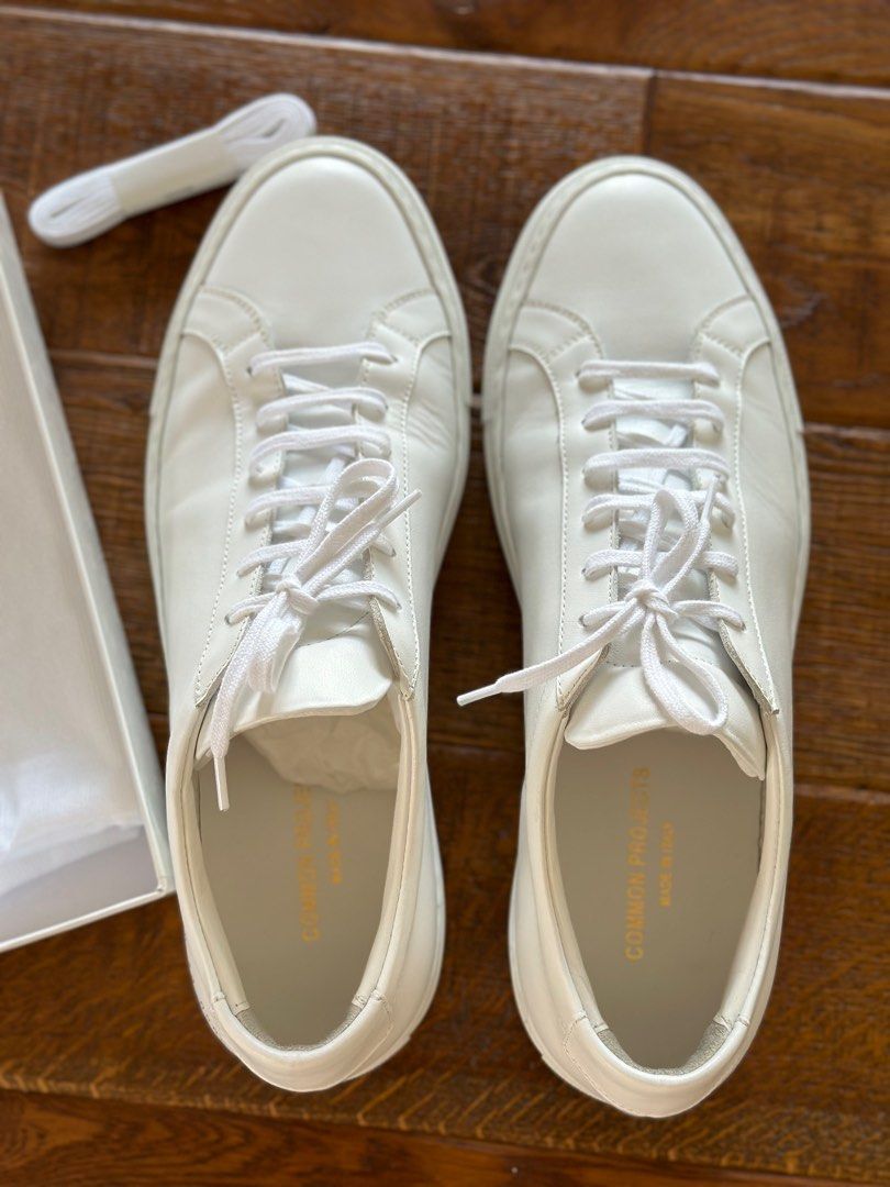 Common Projects Original Achilles Low White, Men's Fashion, Footwear ...
