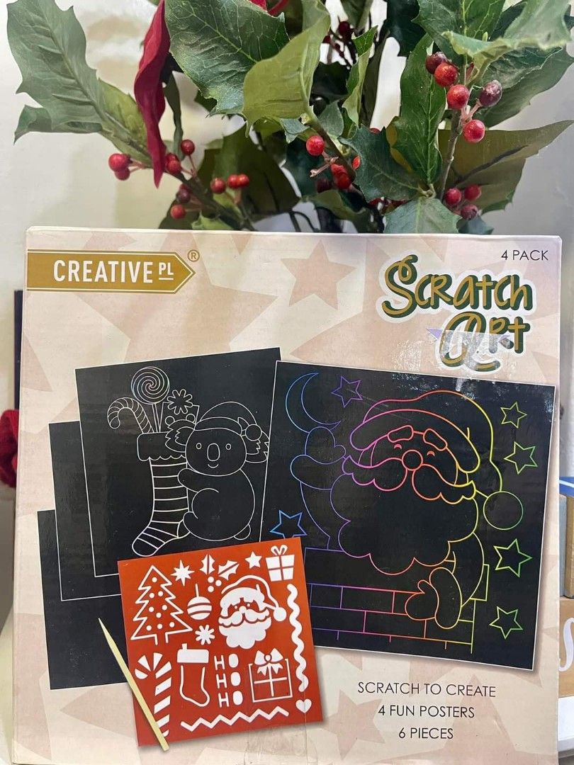Creative PL Mosaic Art/ Foil Art / Scratch Art, Hobbies & Toys ...