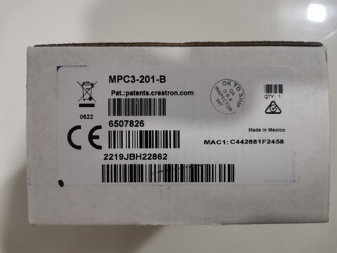 Crestron MPC3-201-B, Computers & Tech, Parts & Accessories, Other ...
