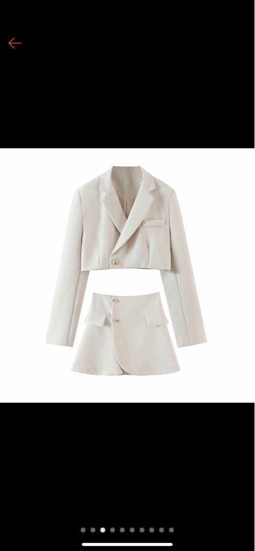 Cropped Blazer set, Women's Fashion, Dresses & Sets, Sets or ...