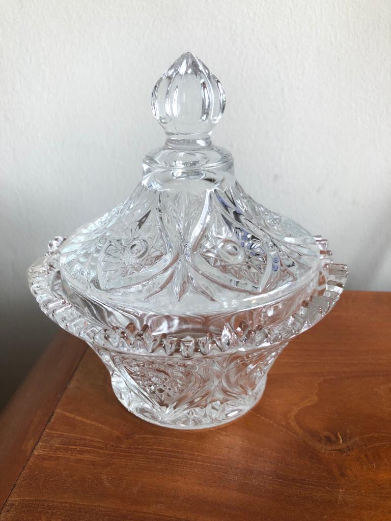 Crystal container, Furniture & Home Living, Kitchenware & Tableware ...