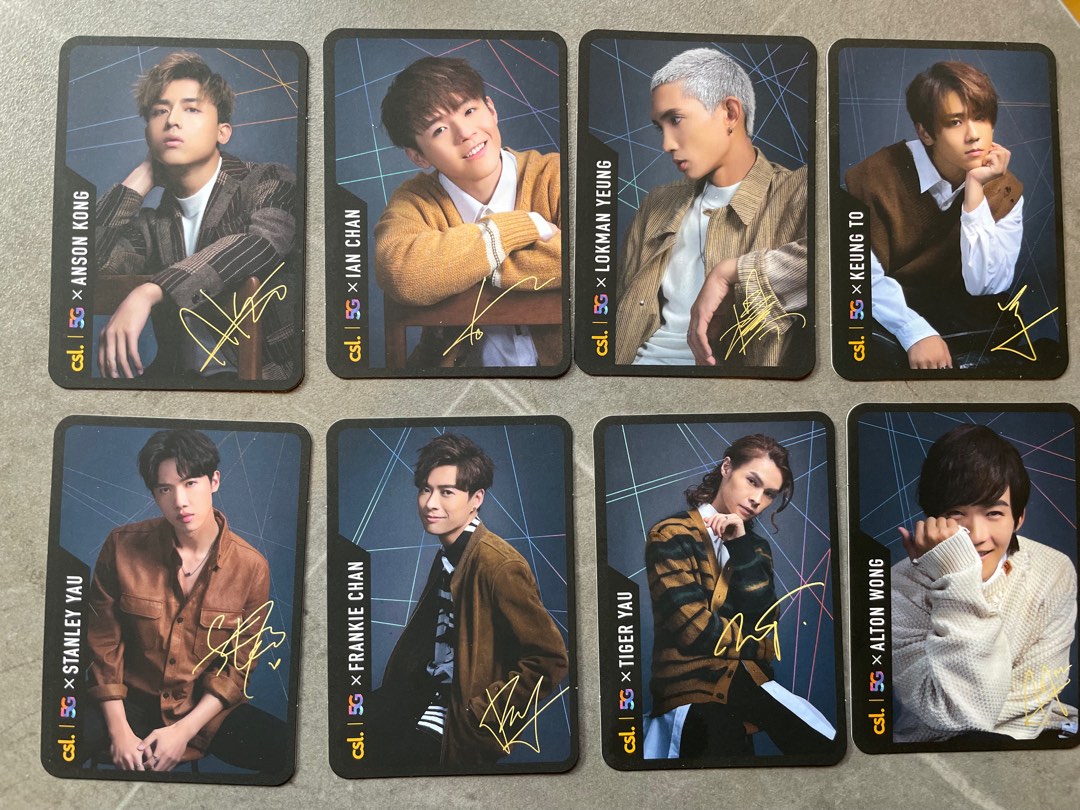 Csl cards, 興趣及遊戲, 收藏品及紀念品, 明星周邊 - Carousell