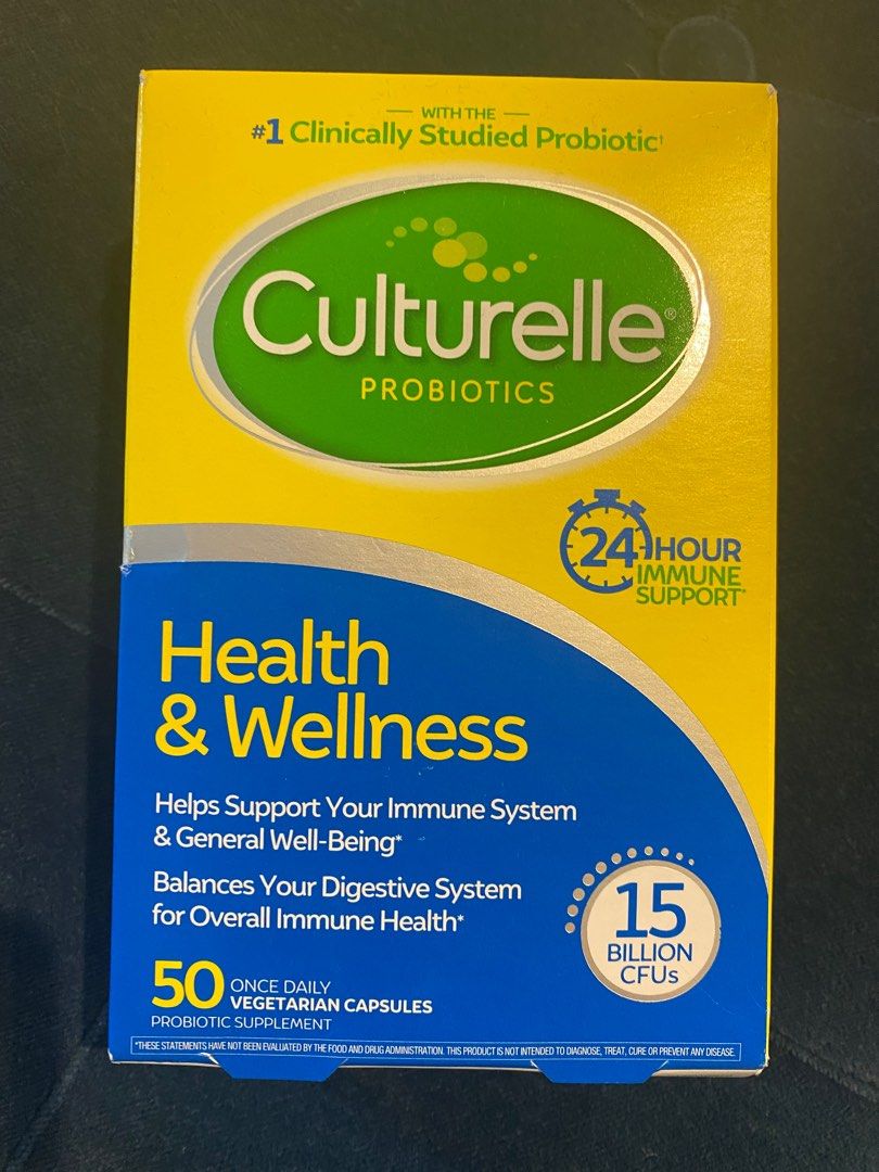 Culturelle Probiotics (15B CFUs x 50capsules), Health & Nutrition ...