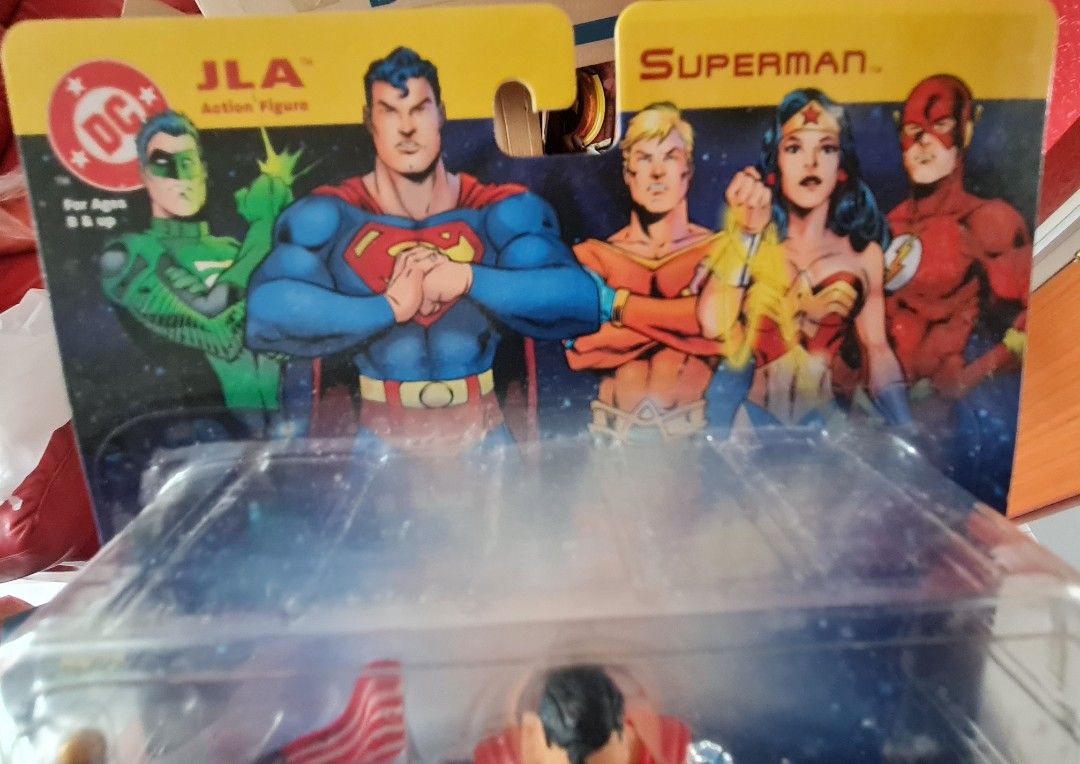 DC Direct JLA Set of 5 (Superman, Flash, Green Lantern, Wonder Woman ...
