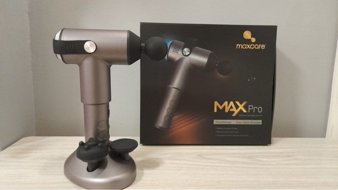 Deep Tissue Massage Gun - MAXPro by MaxCare, Sports Equipment, Other ...