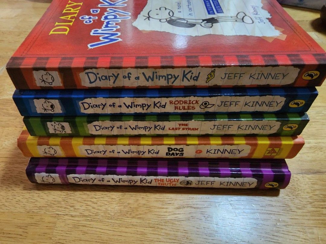 Diary Of A Wimpy Kid, Used Children's Books Bundle, Hobbies & Toys ...