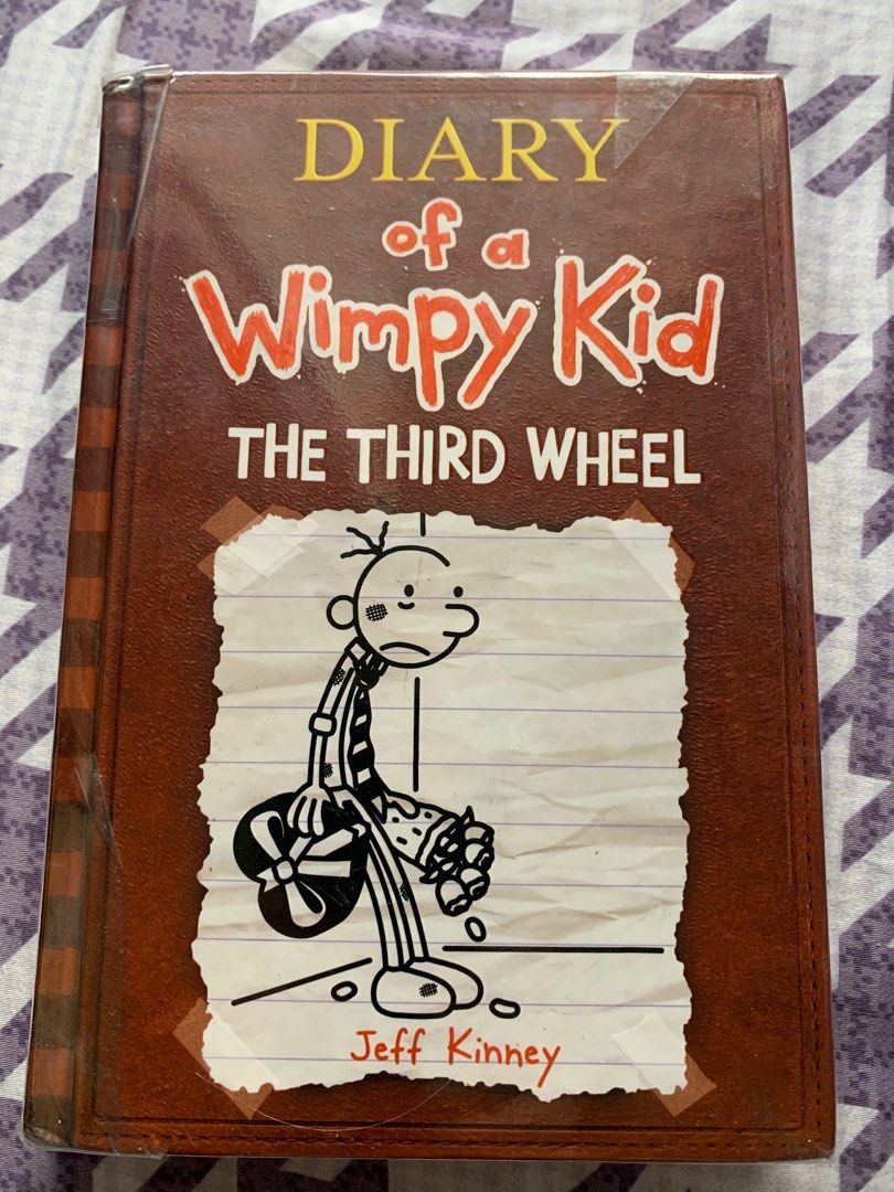 Diary of a Wimpy Kid book 7: The Third Wheel, Hobbies & Toys, Books ...