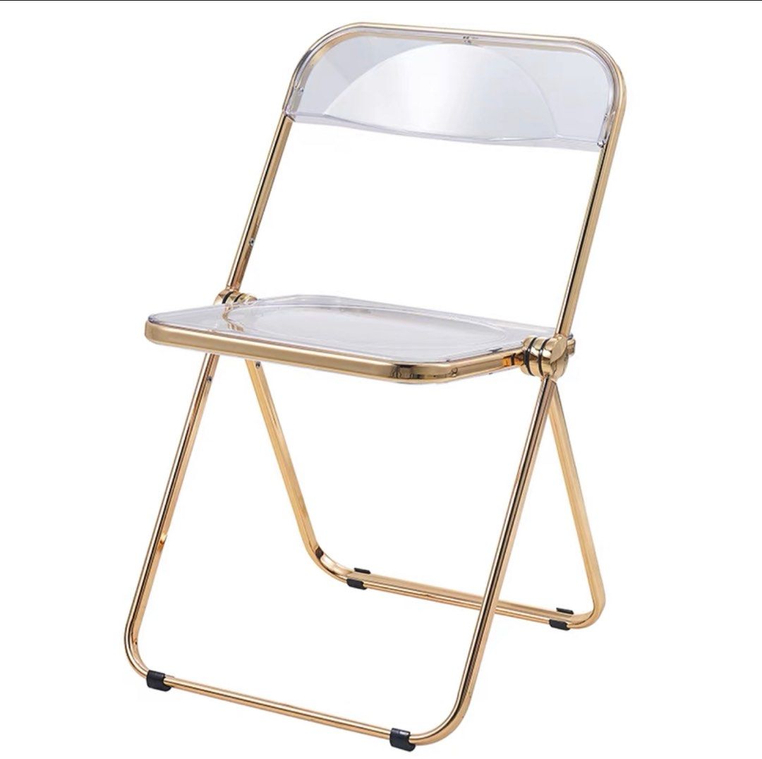 Dining chairs with gold rim, Furniture & Home Living, Furniture, Chairs ...