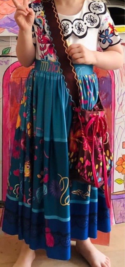 Disney Encanto Mirabel Costume 9-10yo, Babies & Kids, Babies & Kids ...