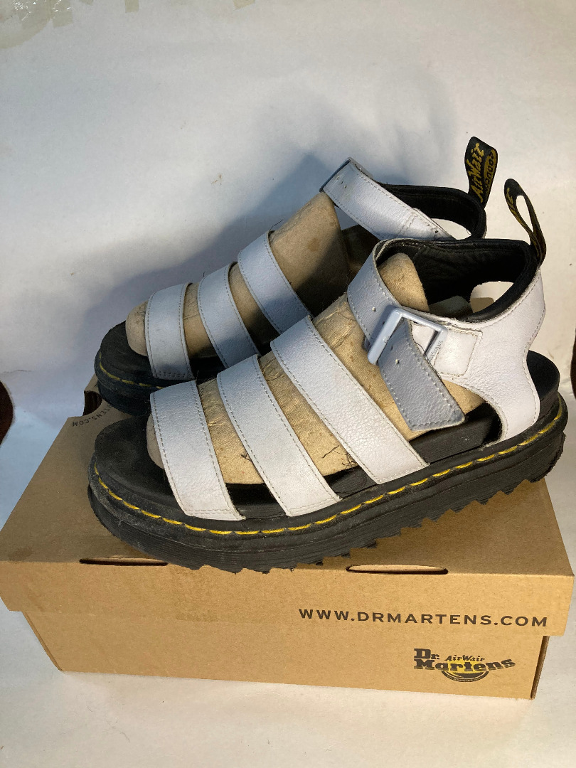 Doc Marten's BLAIRE Blue Moon, Women's Fashion, Footwear, Sandals on ...