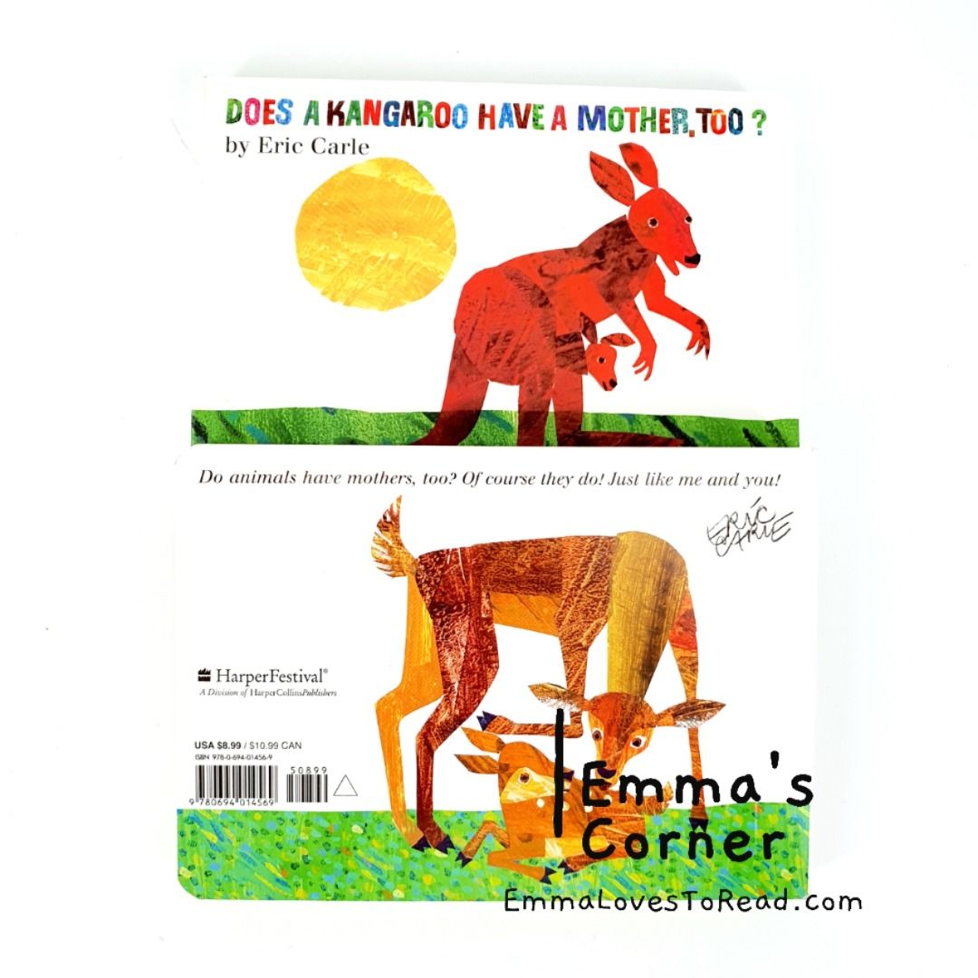 Does Kangaroo Have a Mother Too? by Eric Carle, Hobbies & Toys, Books ...