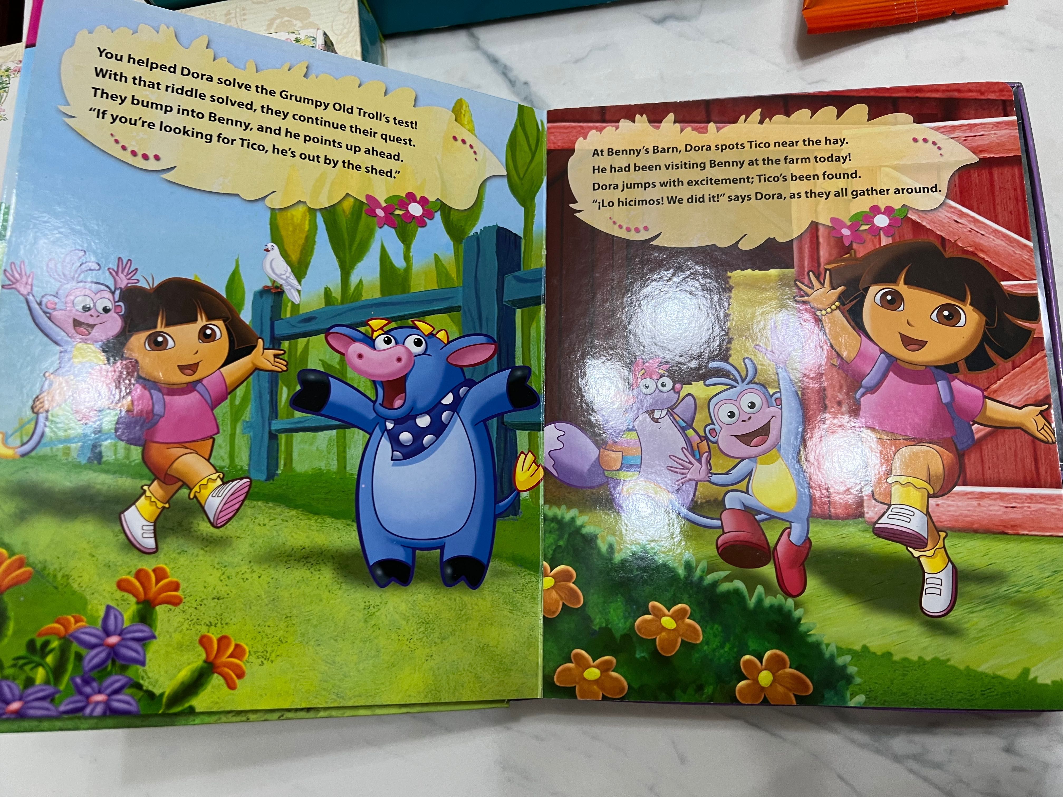 Dora the explorer Where is Tico?, 興趣及遊戲, 書本 & 文具, 小說及非小說 - Carousell